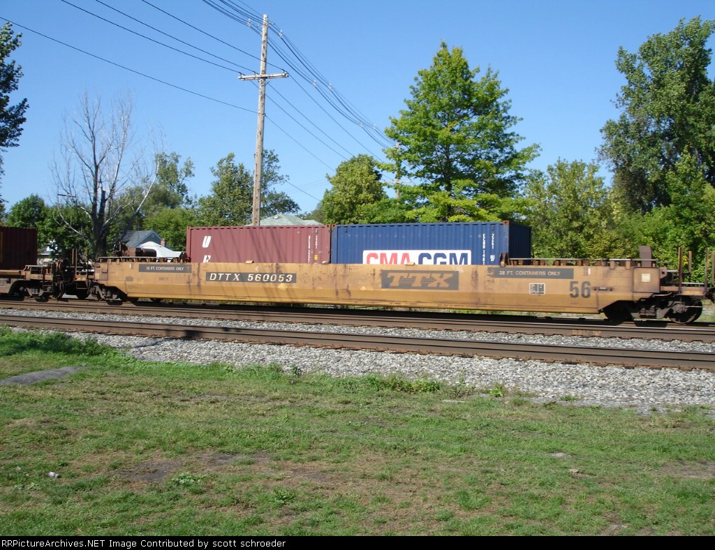 DTTX 560053 Double Stackcar EB